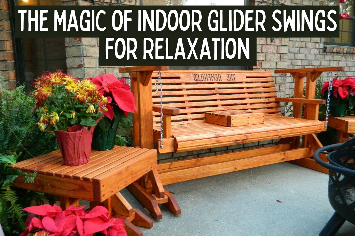 The Magic of Indoor Glider Swings for Relaxation - Dekorationsideen