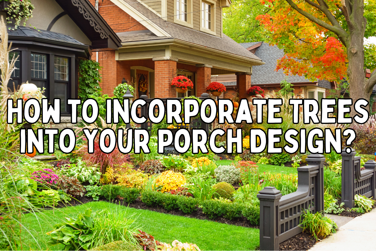 Building a Porch Around Existing Trees: Integrating Nature into Your ...