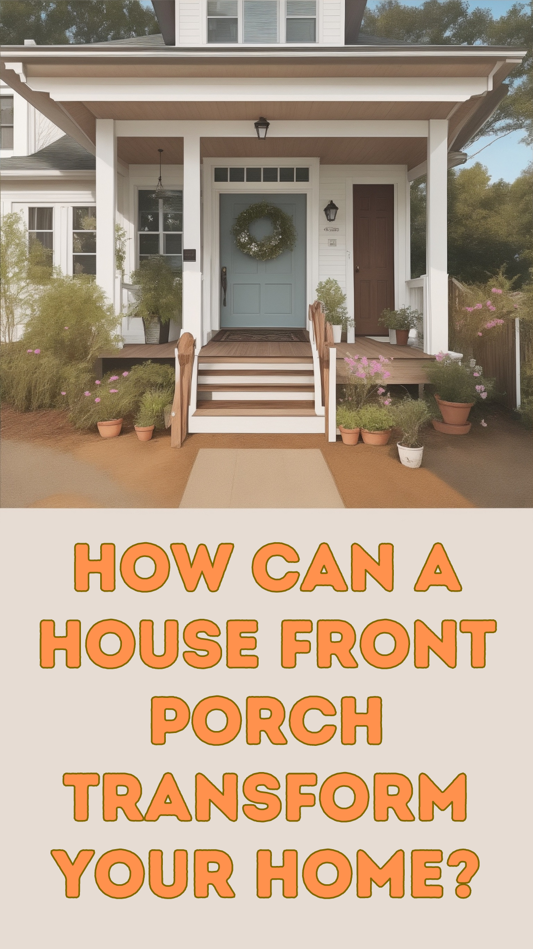 How Can a House Front Porch Transform Your Home? 🏡 - Dekorationsideen