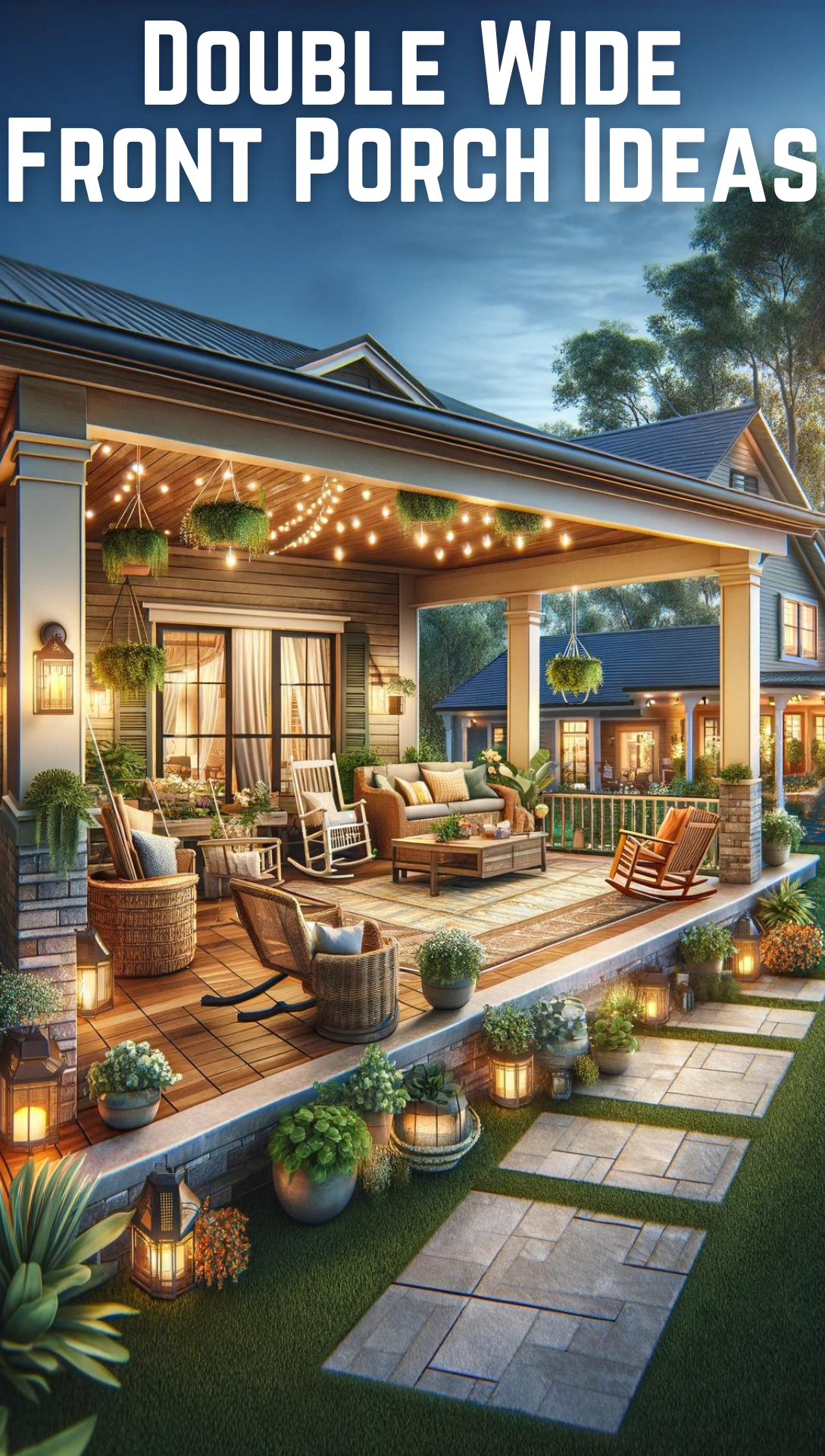 Unlock Your Dream Home: Transformative Double Wide Front Porch Ideas ...