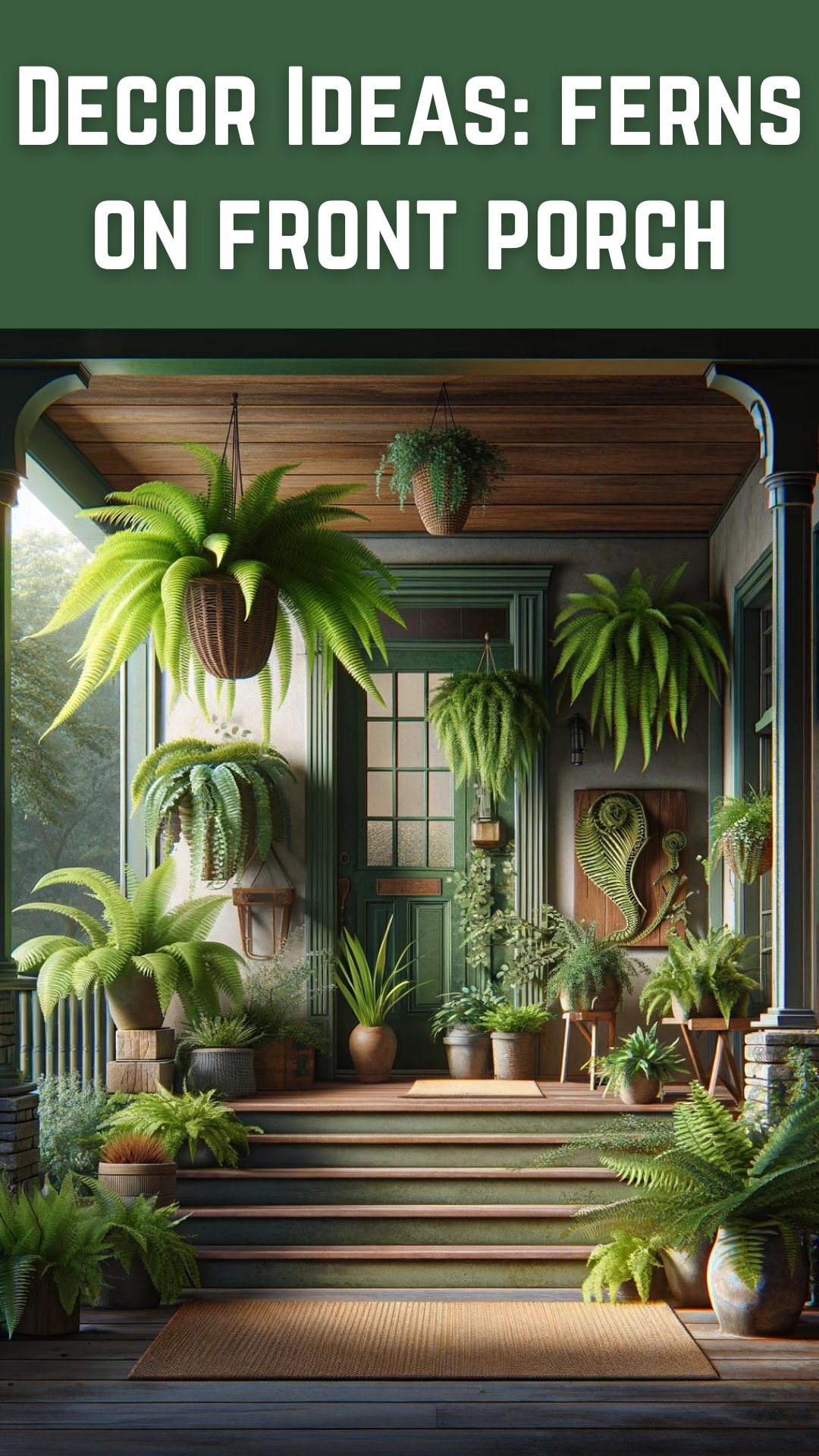 Transform Your Front Porch into a Verdant Retreat with Stunning Ferns ...