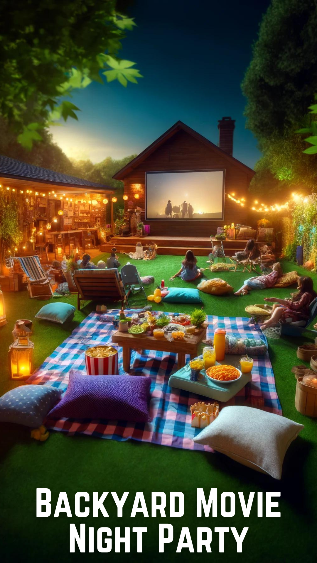 The Ultimate Guide to Hosting a Backyard Movie Night Party ...
