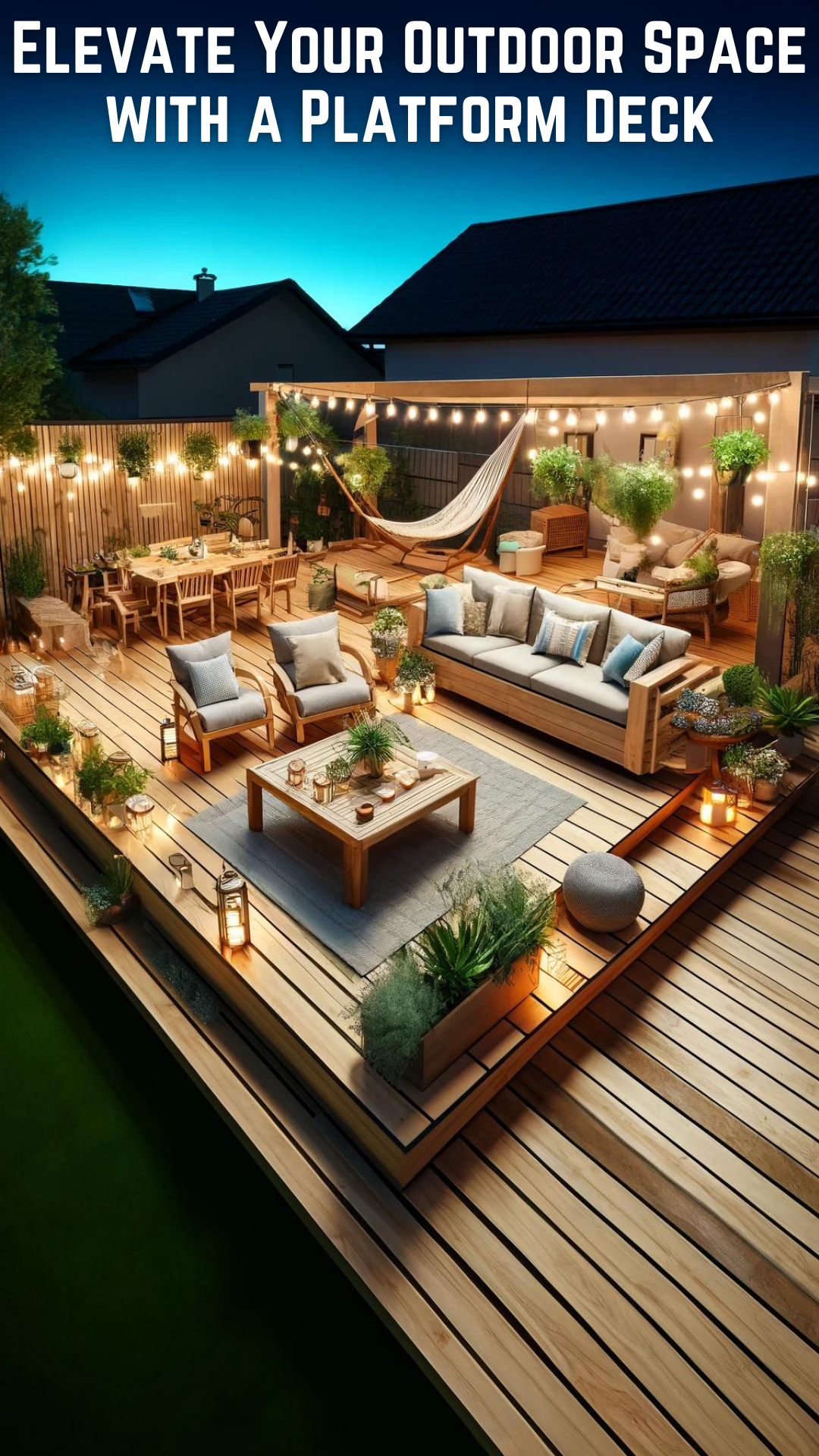 Elevate Your Outdoor Space with a Platform Deck - Dekorationsideen