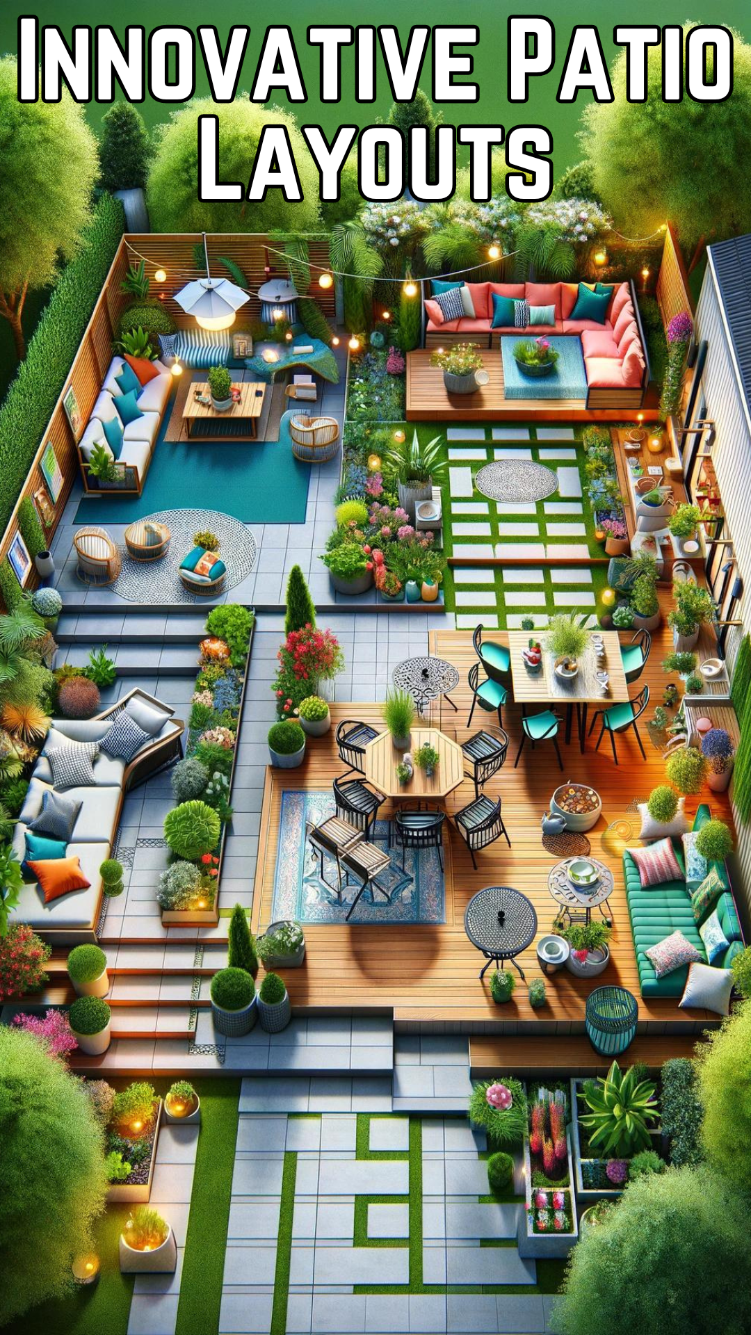 Innovative Patio Layouts to Elevate Your Outdoor Area - Dekorationsideen