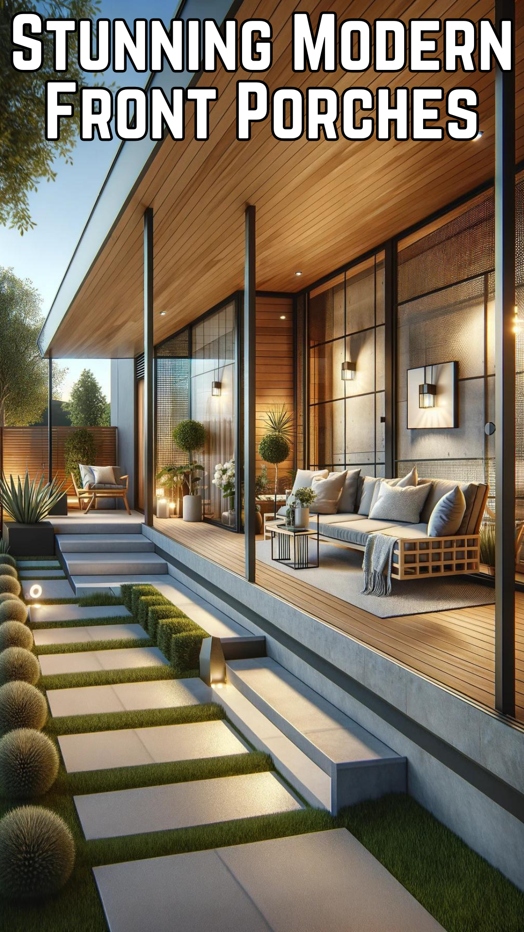 Transform Your Curb Appeal: Stunning Modern Front Porches to Elevate ...