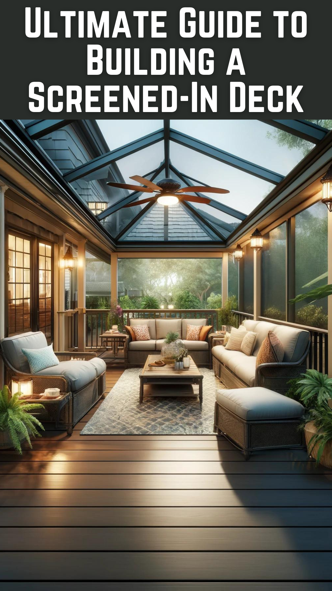 Ultimate Guide to Building a Screened-In Deck: Your Perfect Outdoor ...