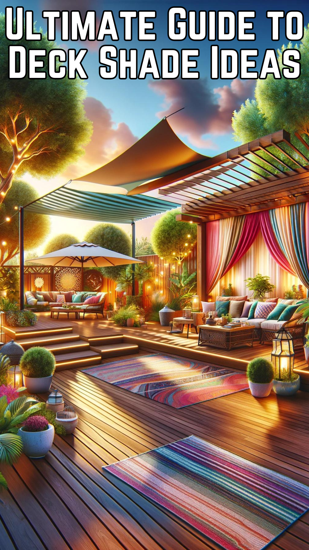 Ultimate Guide to Deck Shade Ideas You Need to Try - Dekorationsideen
