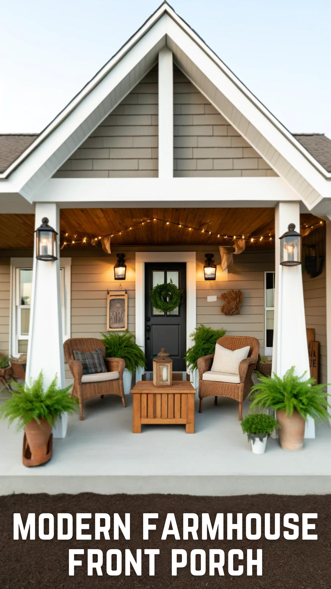 Revitalize Your Home with the Ultimate Modern Farmhouse Front Porch ...