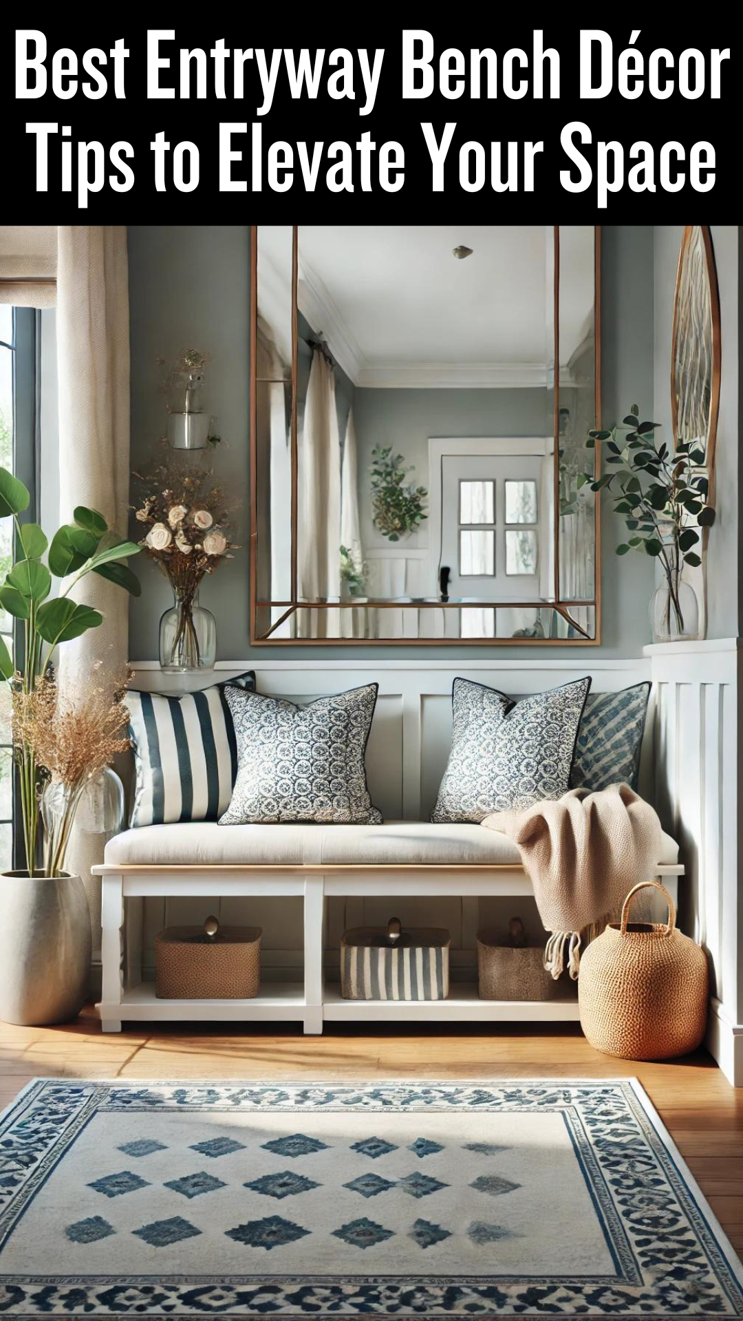 Best Entryway Bench Décor Tips to Elevate Your Space - Dekorationsideen