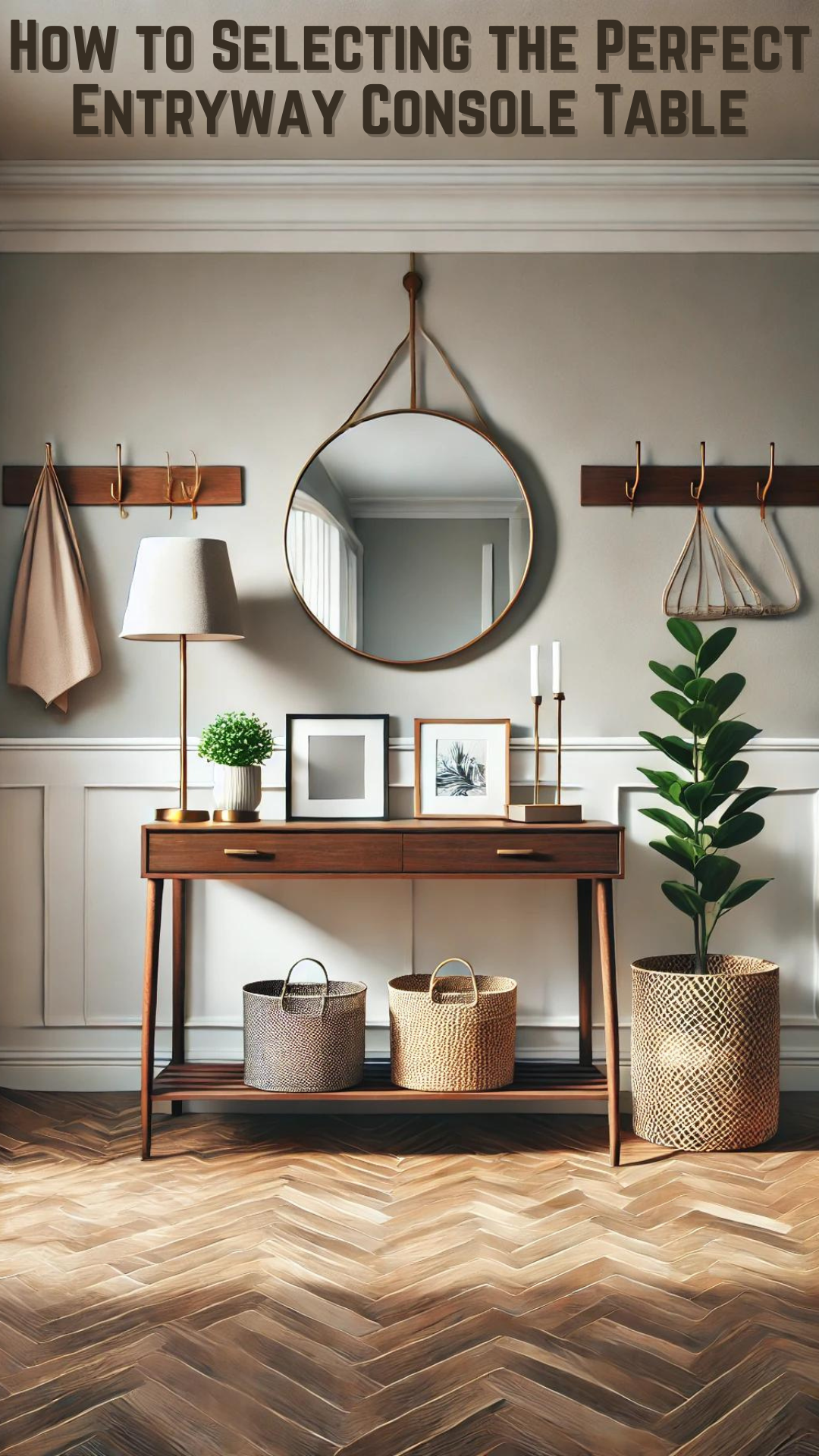 Transform Your Entryway with an Entryway Console Table - Dekorationsideen
