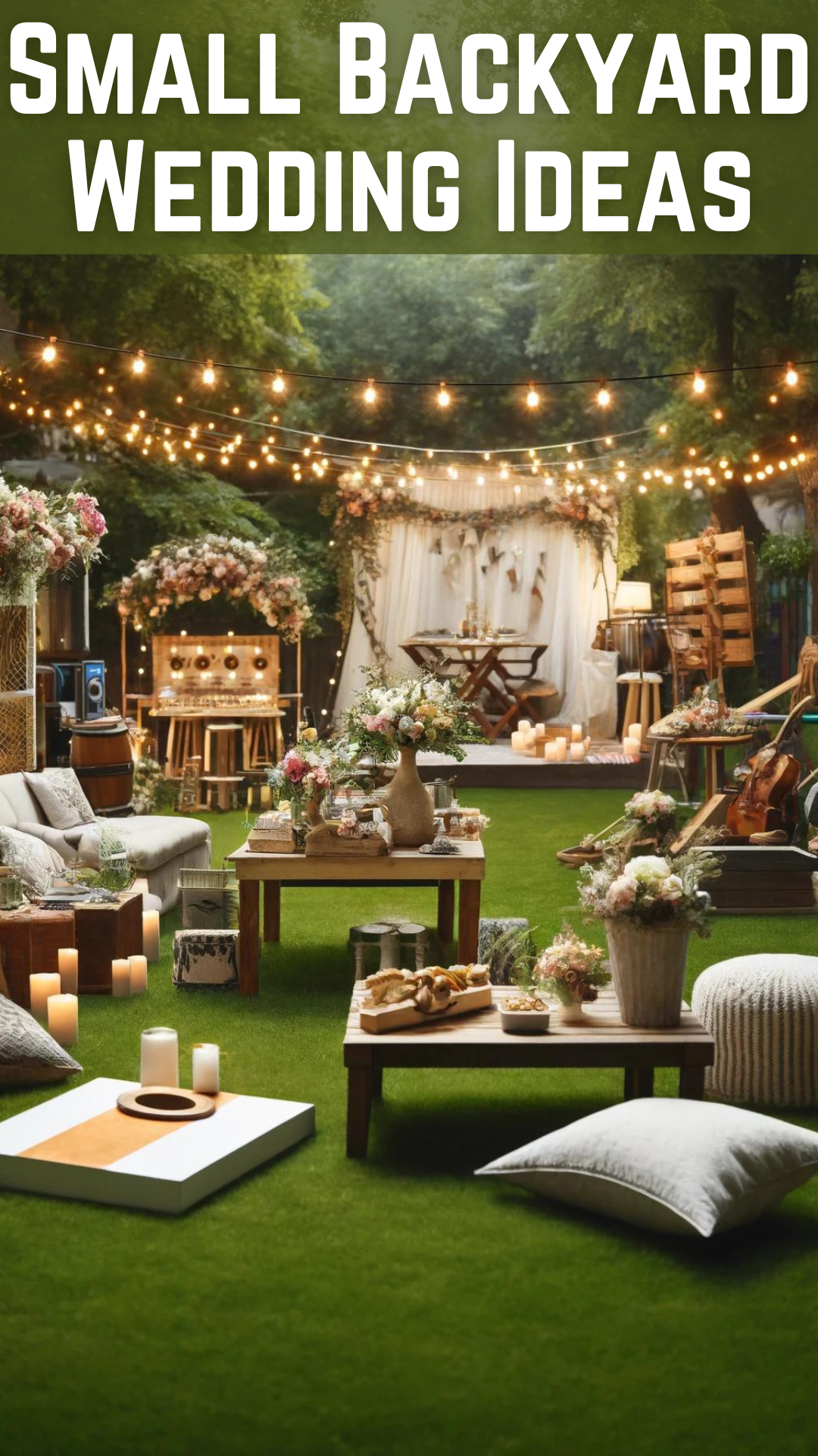 Stunning Small Backyard Wedding Ideas That Will Make Your Big Day ...