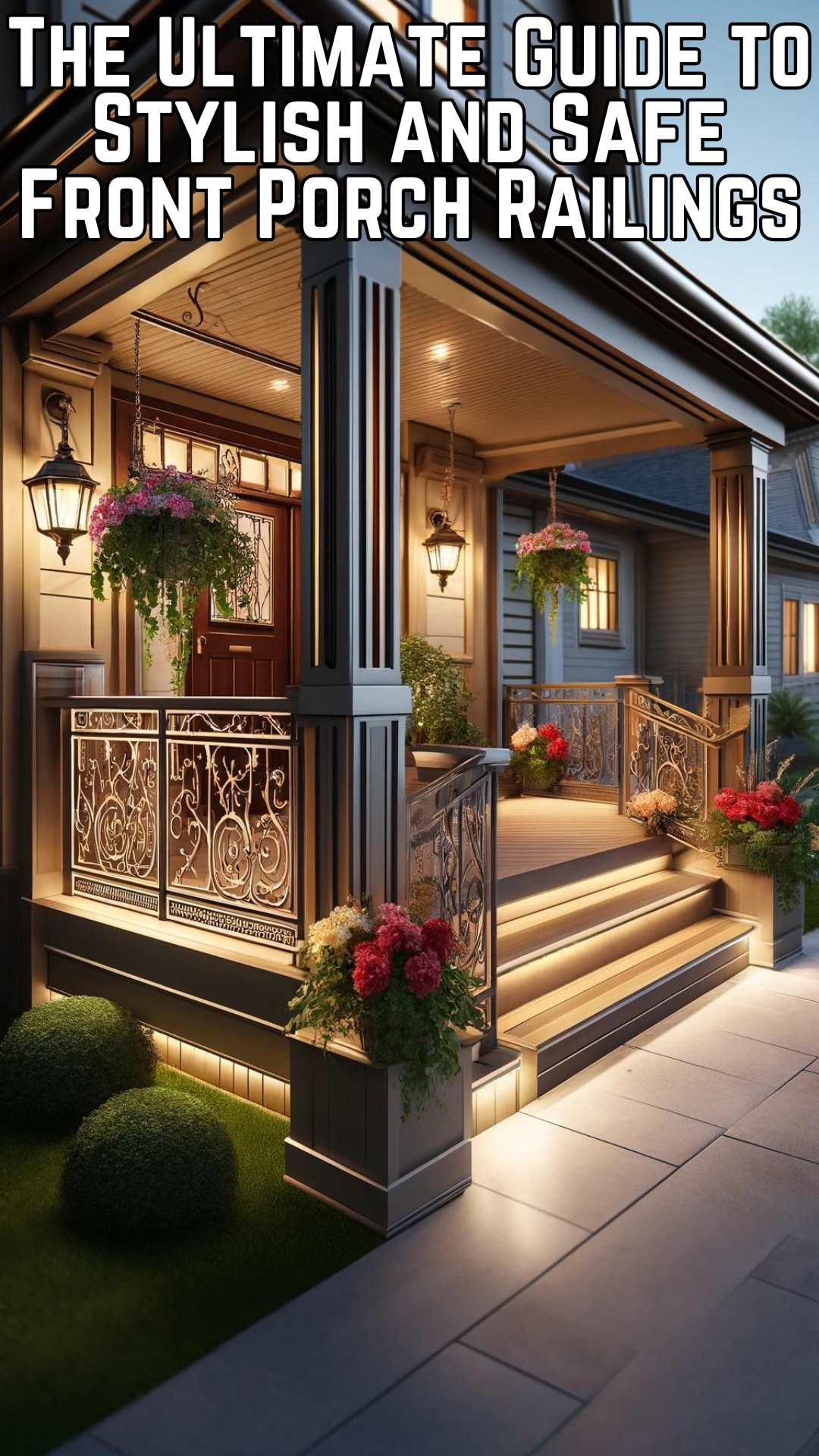 The Ultimate Guide to Stylish and Safe Front Porch Railings - Porch Good